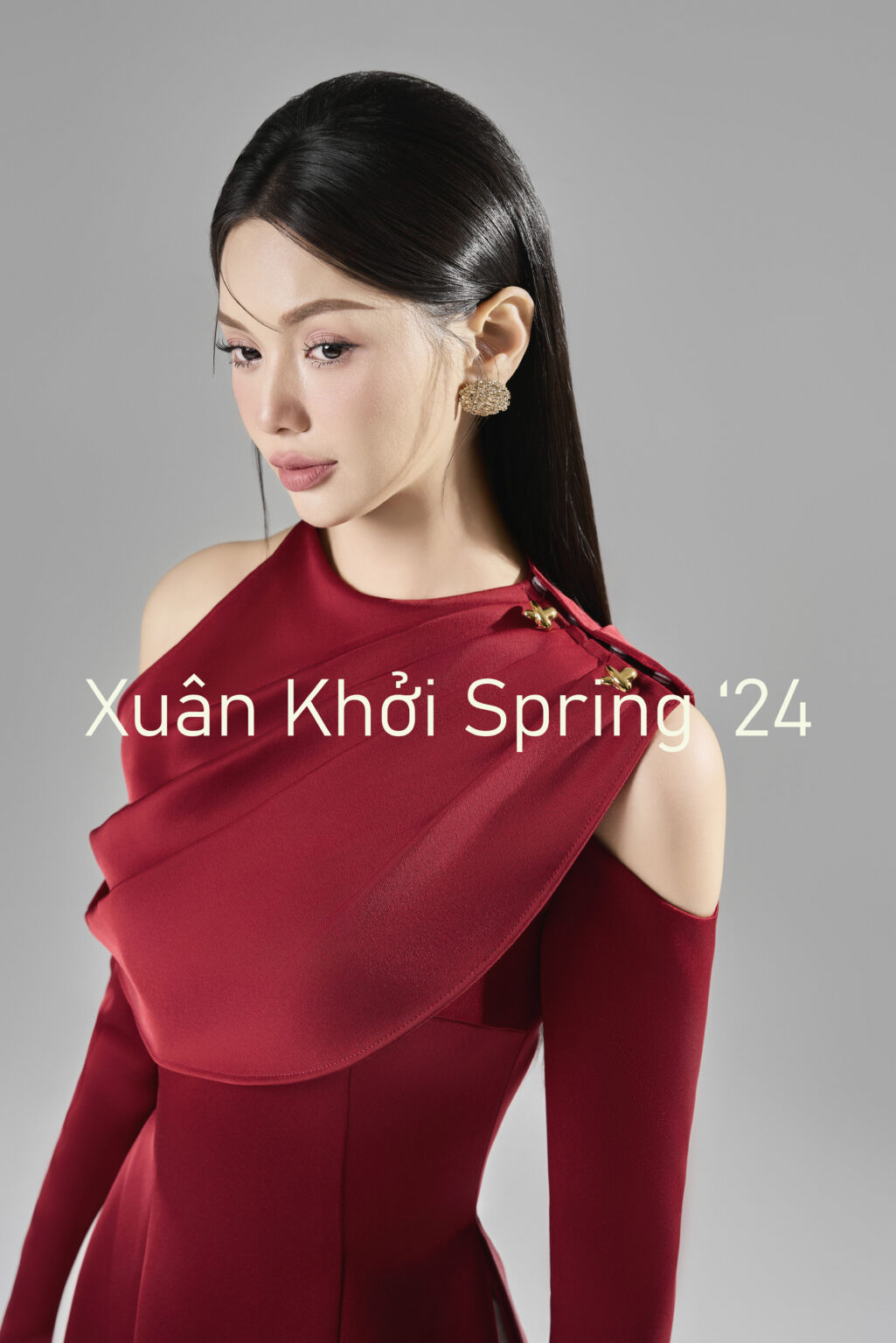 Minsi Wrinkled Fit And Flare Dress | DeNio – Official Site