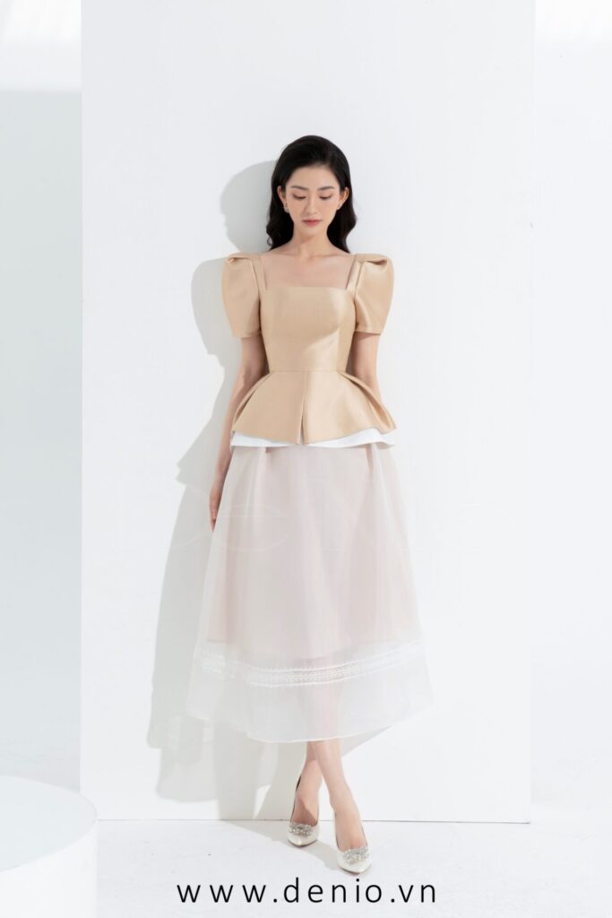 Vianca Organza Skirt | DeNio – Official Site